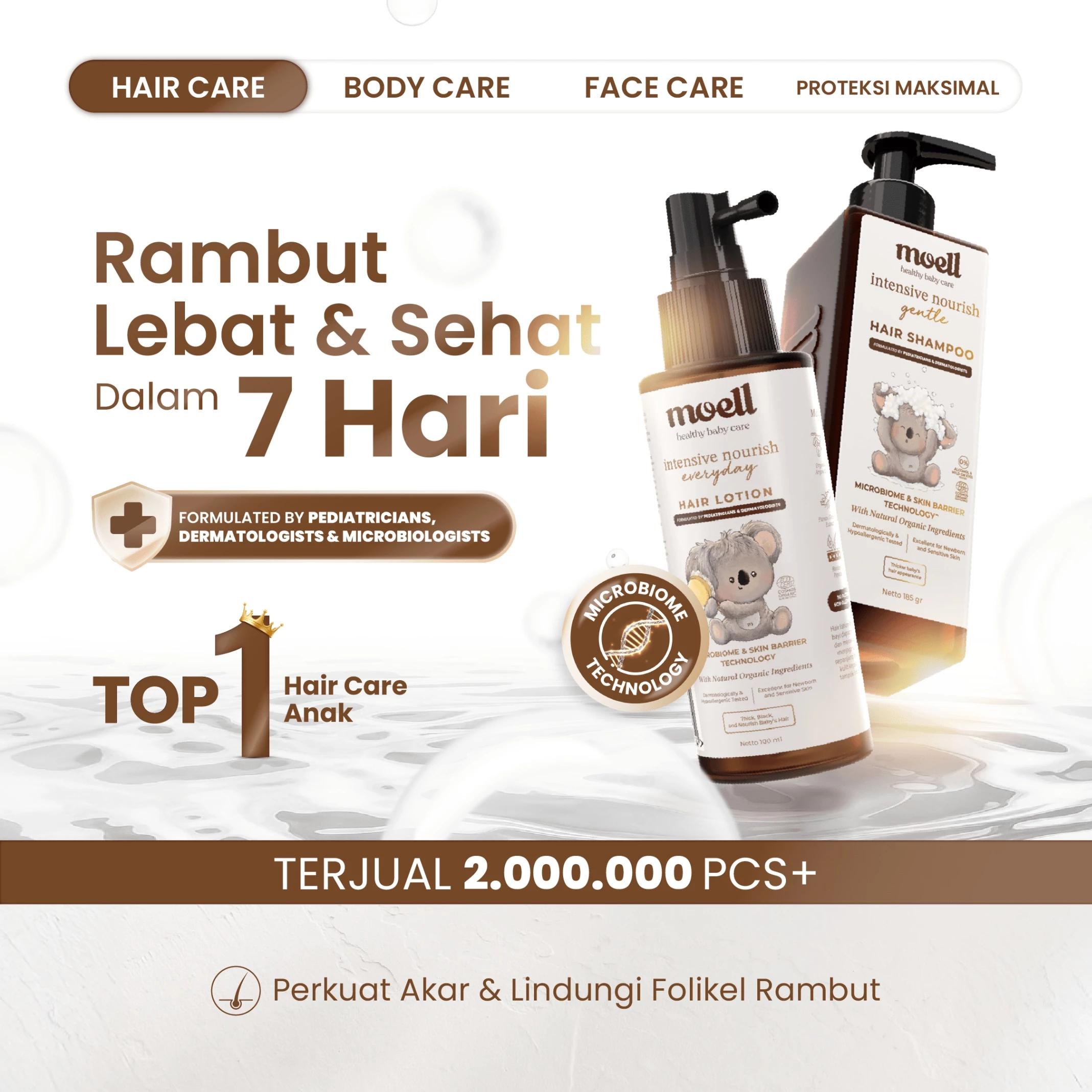 #1 Baby Skincare With Microbiome Technology — Moell Indonesia