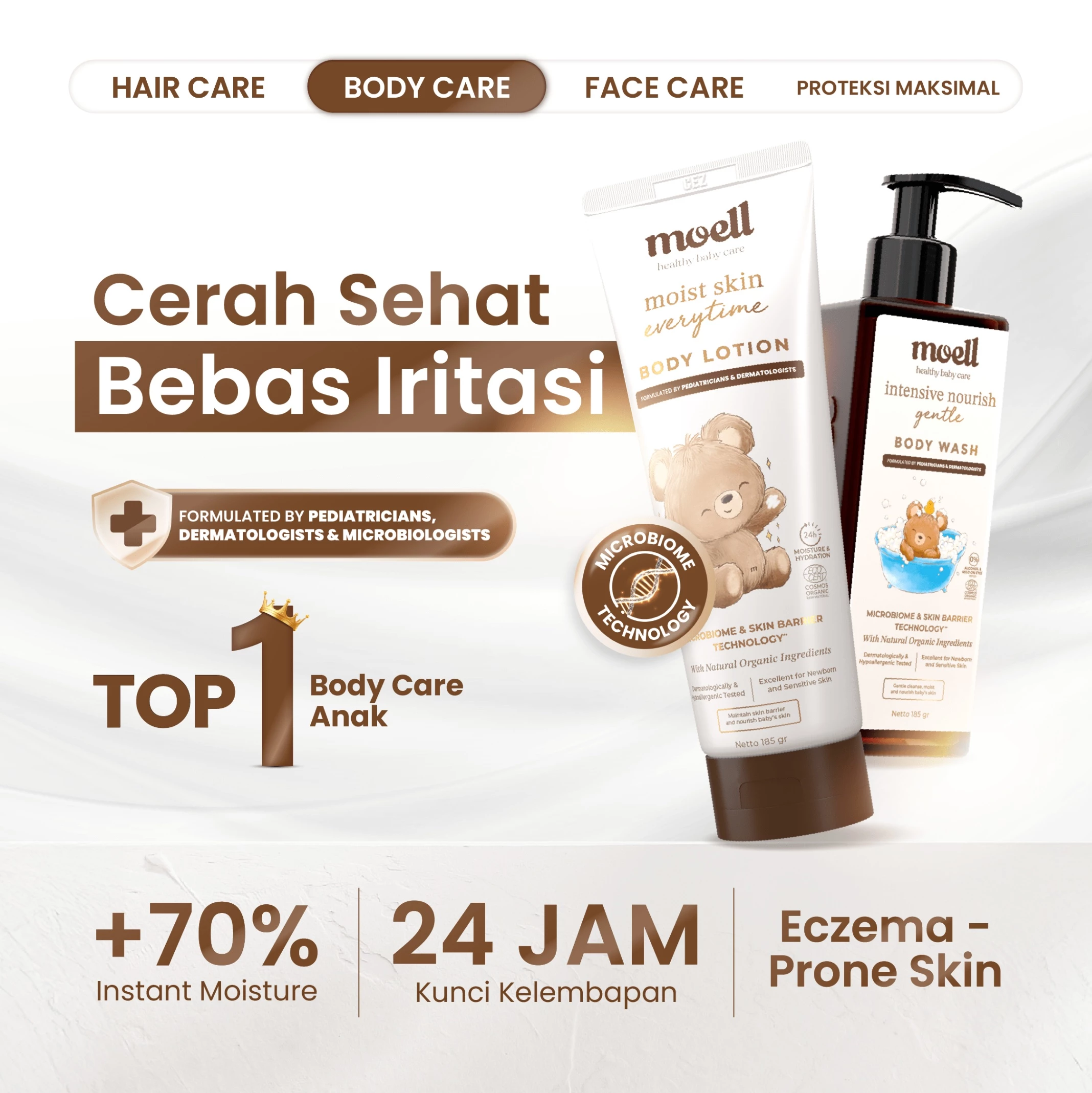 #1 Baby Skincare With Microbiome Technology — Moell Indonesia